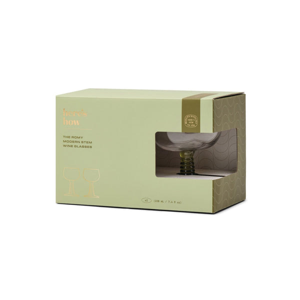 The Romy Set Wine Glasses– Oxley and Moss
