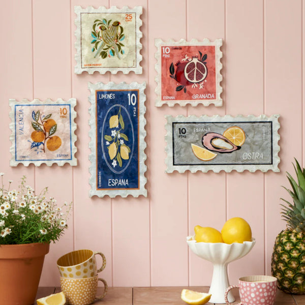 Pommegranate Stamp– Oxley and Moss