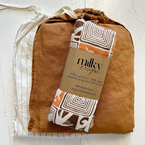 Driftwood Bamboo Baby Wrap– Oxley and Moss