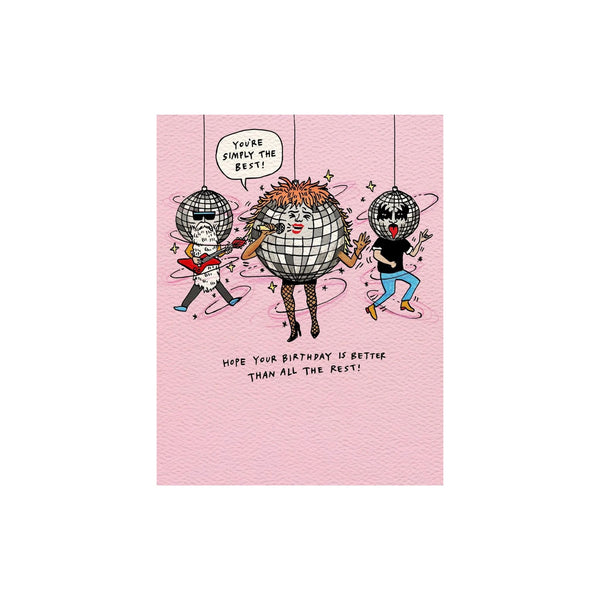 Greeting Card Simply The Best– Oxley and Moss
