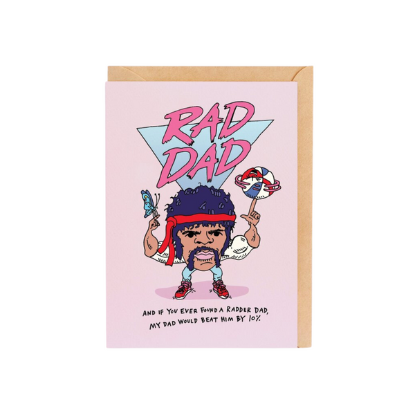 Greeting Card Rad Dad– Oxley and Moss