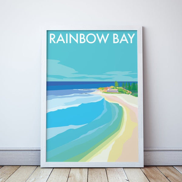 Rainbow Bay Print– Oxley and Moss